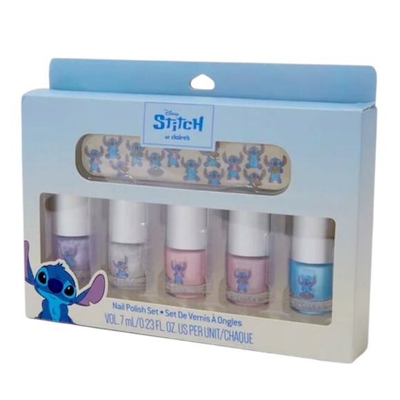 Disney | Makeup | Disney Stitch Cozy Nail Polish Set Nwt | Poshmark